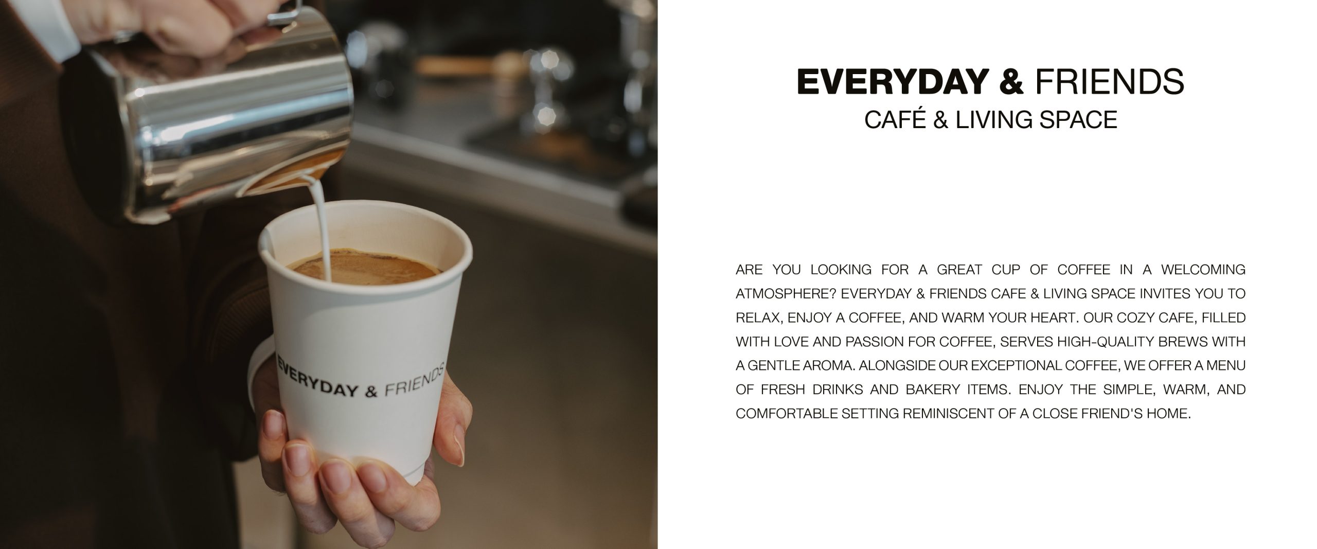CAFÉ & LIVING SPACE – Everyday & Friends l You Friendly Neighbor Store